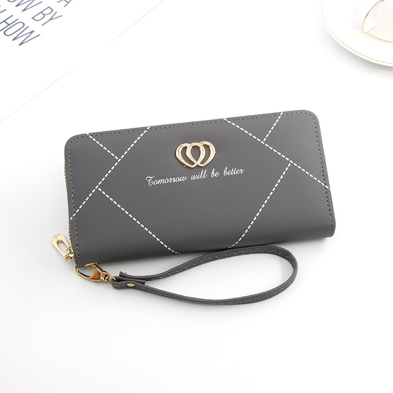 ladies wallet, coin purse, clutch bag, long zipper... – Grandado