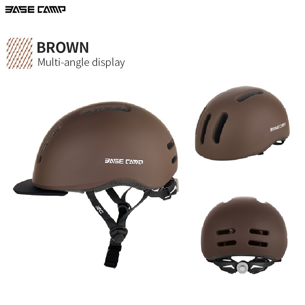 BASE CAMP Urban commuter helmet with cloth hat eav... – Grandado