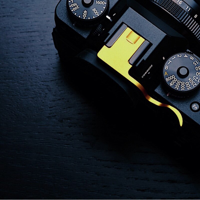 Gold Thumb Rest Thumb Grip Shoe Cover For Fujifilm... – Grandado