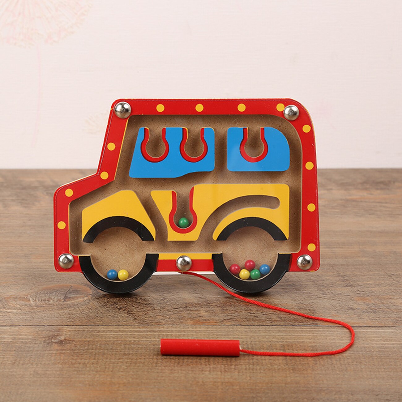 Kids Doolhof Speelgoed Kinderen Magnetische Houten... – Vicedeal