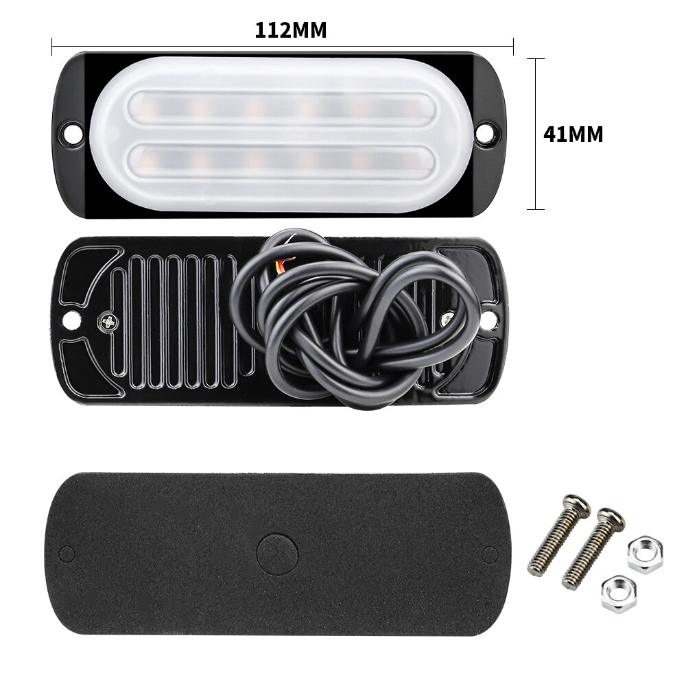 Ultra thin Fog Light Super bright Anti-collision 1... – Grandado