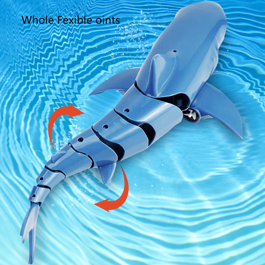ToyTime RC Simulation Shark Toys 2.4G 4CH Waterpro... – Grandado
