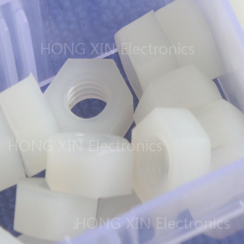 120pcs White Metric M2 M2.5 M3 M4 M5 M6mm Hex Plas... – Grandado