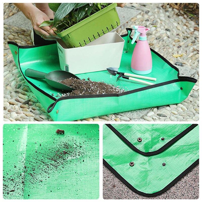 50/68/100CM Planting Mat PE Gardening Mat Green Ga... – Grandado