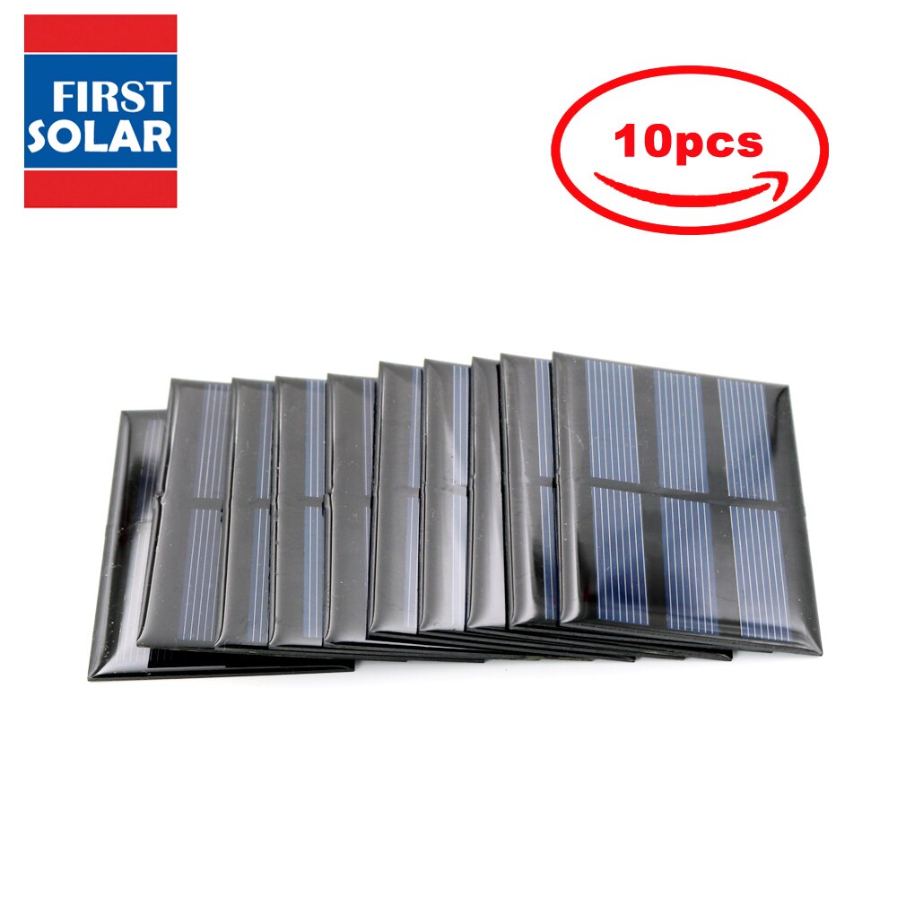 10 stücke DC 1,5 V 300mA 0,45 W Solar- Tafel Stand... – Grandado