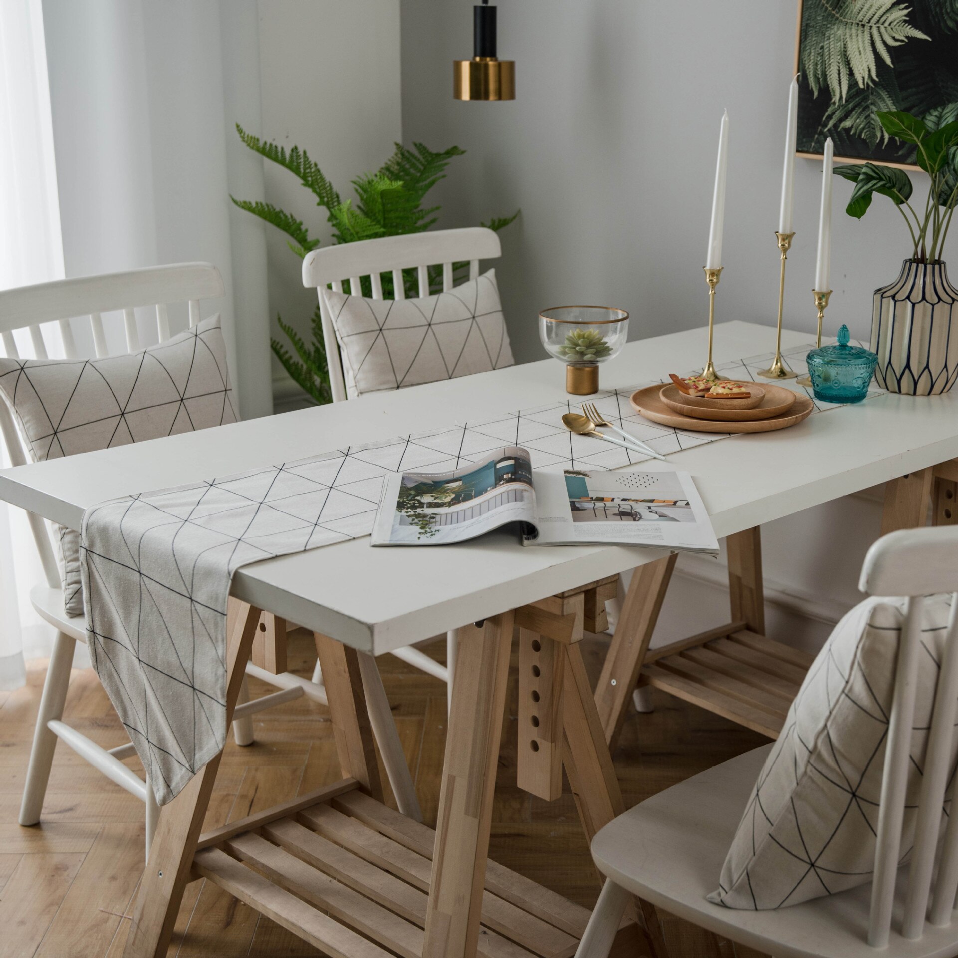 Black and White Simple Modern INS Style Luxury Tab... – Grandado