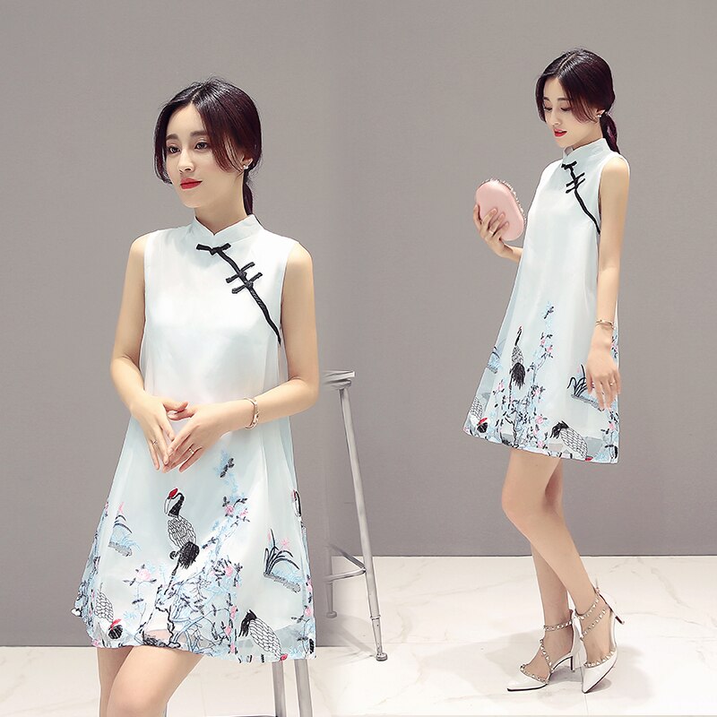 Summer retro chinese traditional women cotton broa... – Vicedeal