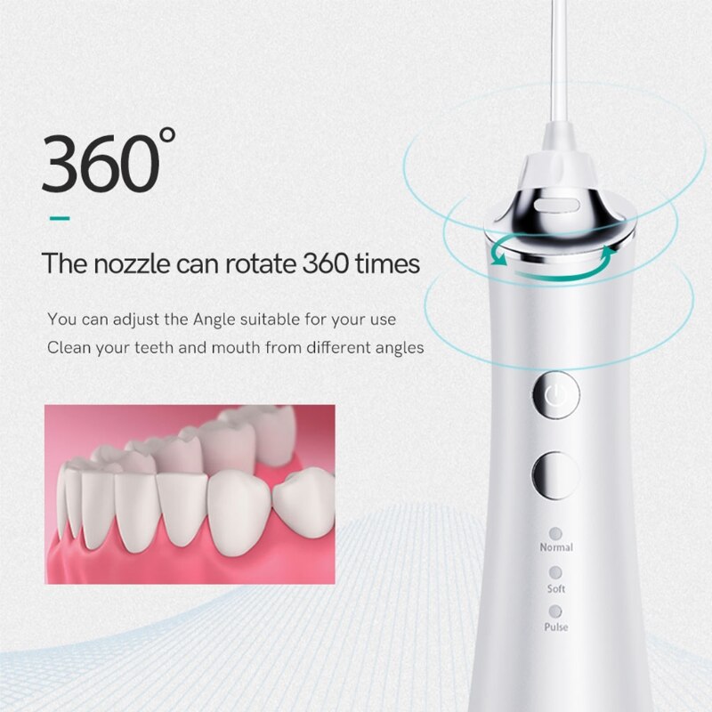 Cordless Water Flosser Teeth Cleaner Dental Oral I... – Vicedeal