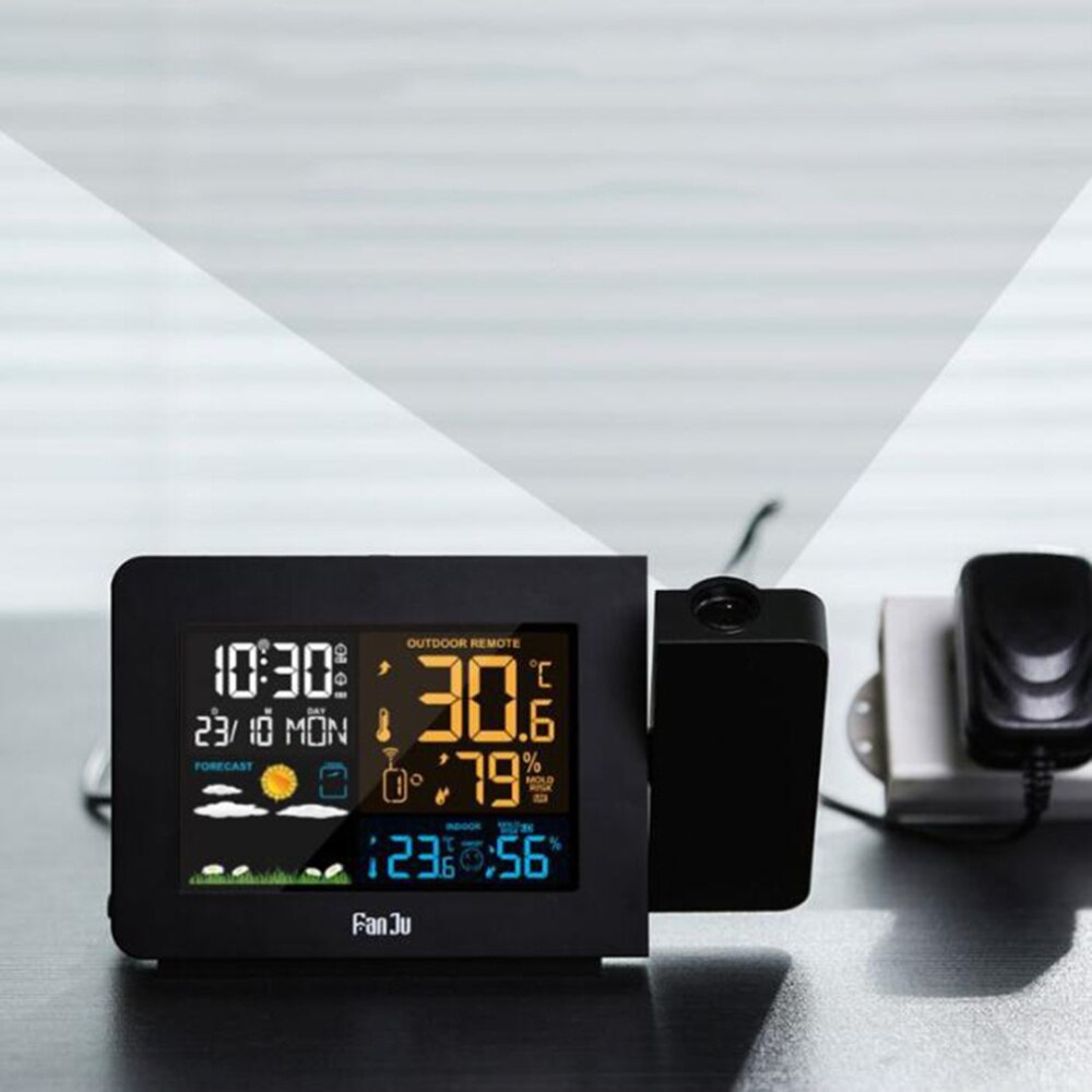 Multifunctional Projection Clock Wireless Digital ... – Grandado