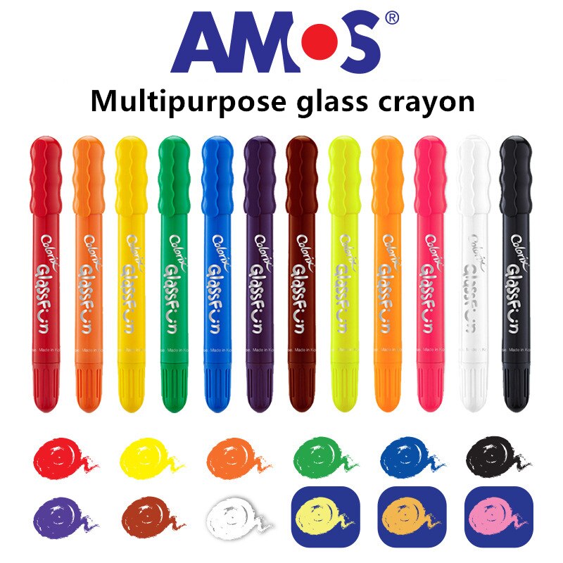 AMOS GF6PC Easy To Clean Safe Non-toxic Fun Glass ... – Grandado