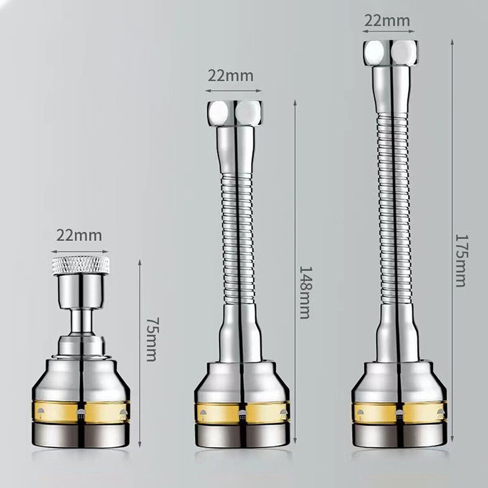 1pcs Kitchen Faucet Extension 360° Faucet Extender... – Grandado