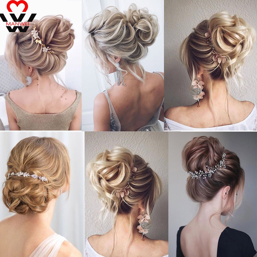 Manweisynthetic Rommelig Chignon Donut Gary Bruin ... – Grandado