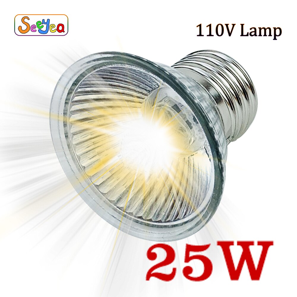 Lampada per rettili 25w 50w 75w anfibio e rettile ... – Grandado