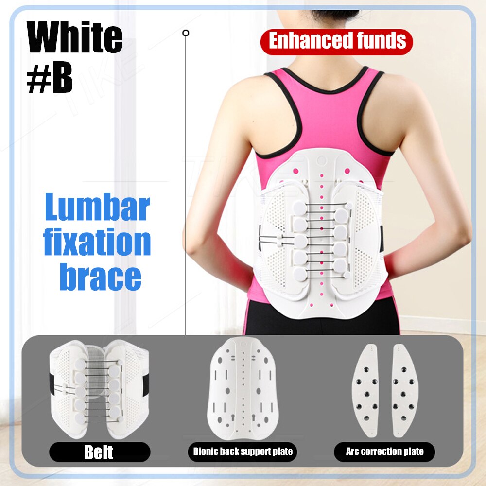TIKE Lower Back Brace Lumbar Support Belt with Pul... – Grandado