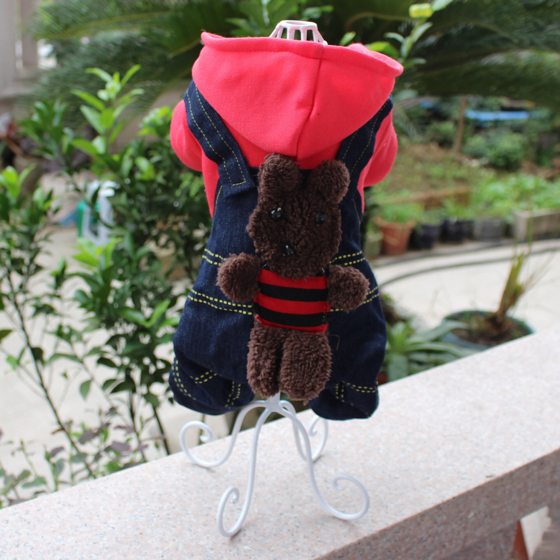 Metal Pet Dog Clothes Display Stand Small Dog Clot... – Grandado