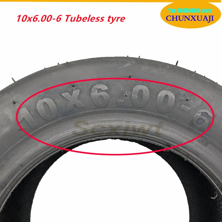 10 Inch Widened Vacuum Tyres 10x6.00-6 10*6.00-6 f... – Grandado
