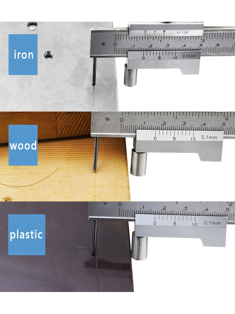 0-200mm Marking Vernier Caliper With Carbide Scrib... – Grandado