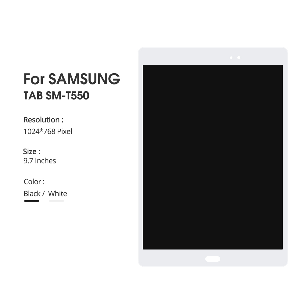 9,7 ''LCD Display Für Samsung Galaxy Tab EINE T550... – Vicedeal