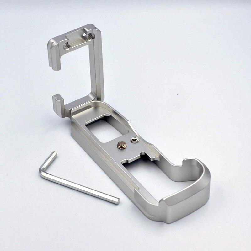 Silver Aluminum Camera L Bracket Hand Grip Holder ... – Vicedeal