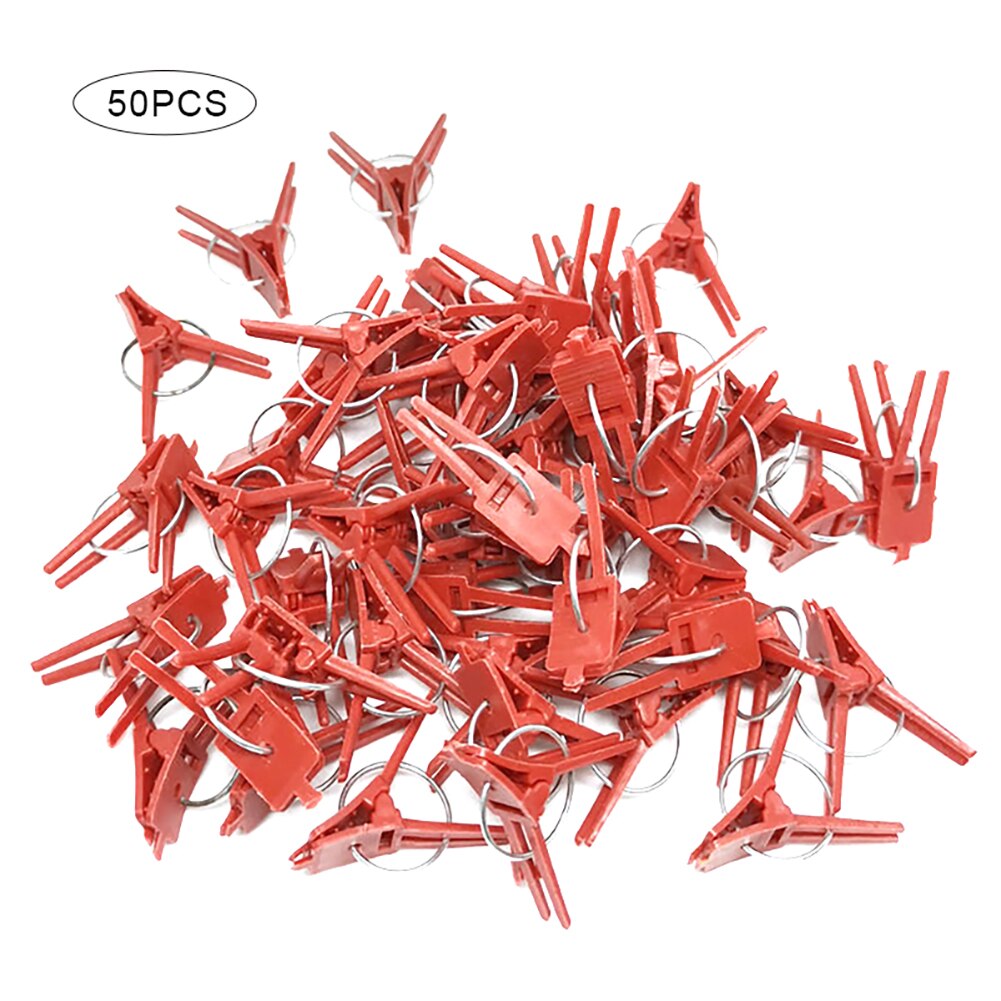 50 Stuks Plant Enten Clip Plastic Tuinieren Tool V... – Vicedeal