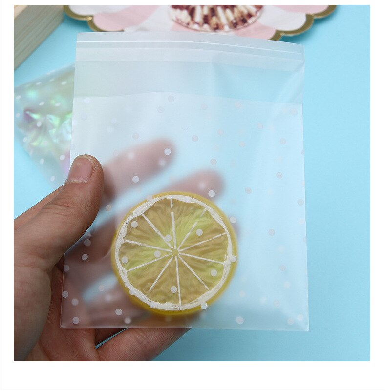 100 Stuks Plastic Zakken Transparant Dot Ziplock V... – Grandado