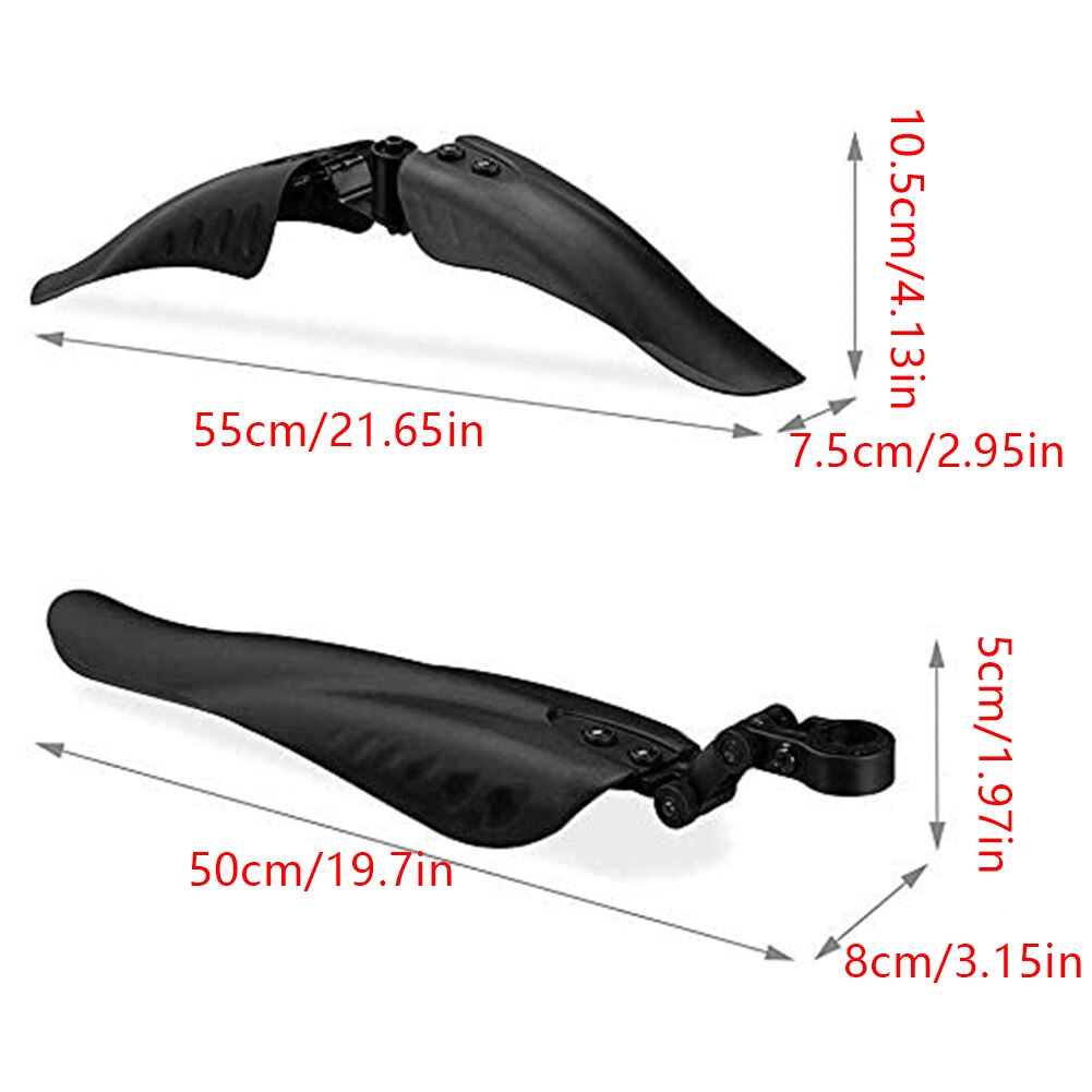 2 Stks/set Fiets Spatbord Bike Fenders Set Spatbor... – Grandado