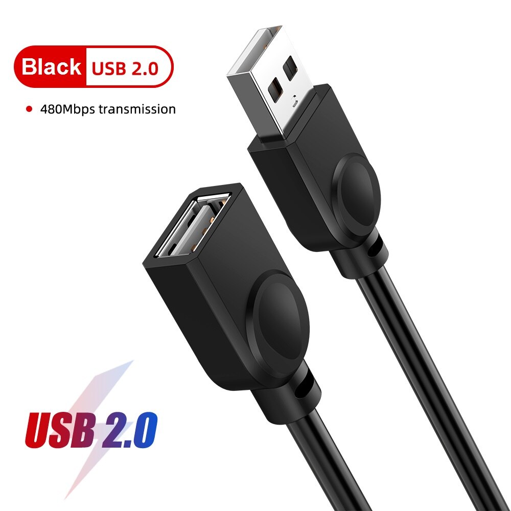 1.5m 3m 5m USB 2.0 Extender Cable Male to Female U... – Vicedeal