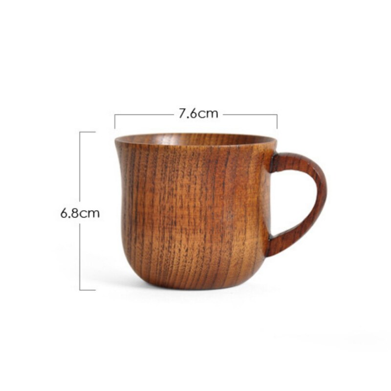 Natural Wood Cup Primitive Handmade Spruce Wooden ... – Vicedeal