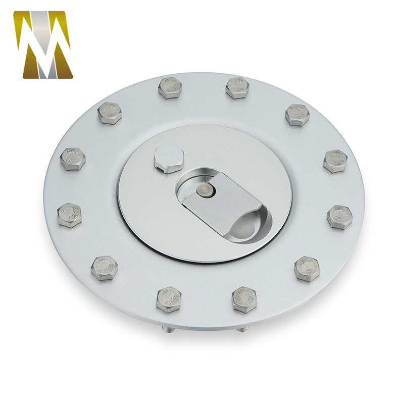 Silver Aluminum Billet Fuel Cell Fuel Surge Tank C... – Vicedeal