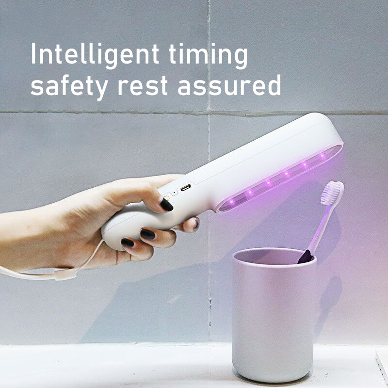Portable UV Light Sanitizer Wand Ultraviolet Disin... – Grandado