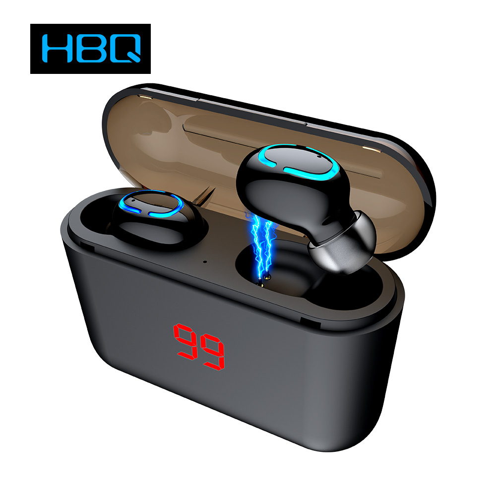 HBQ Q32 TWS LED Bluetooth 5.0 Earphone Wireless He... – Vicedeal