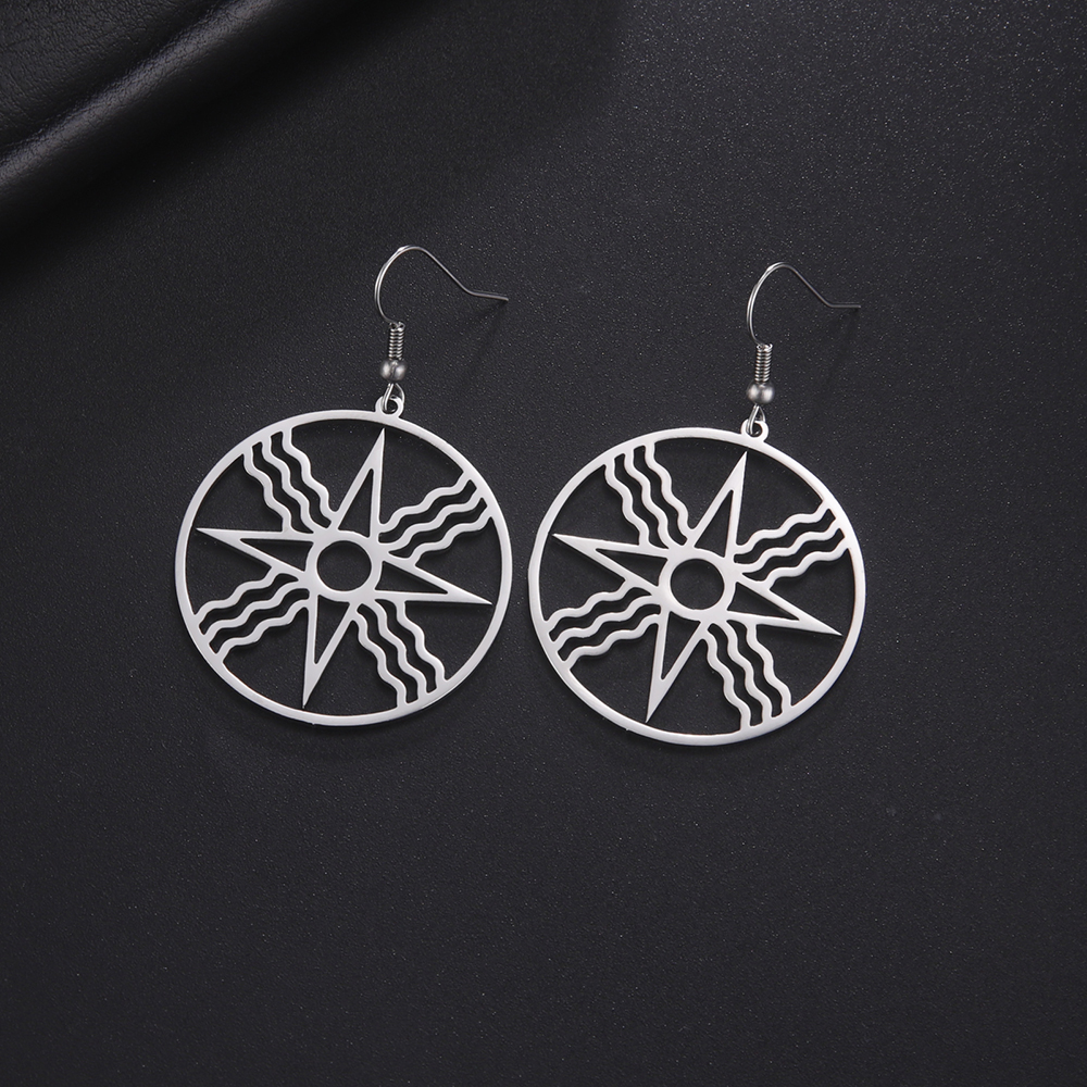Dawapara Ancient Mesopotamia Assyrian Star Earring... – Grandado