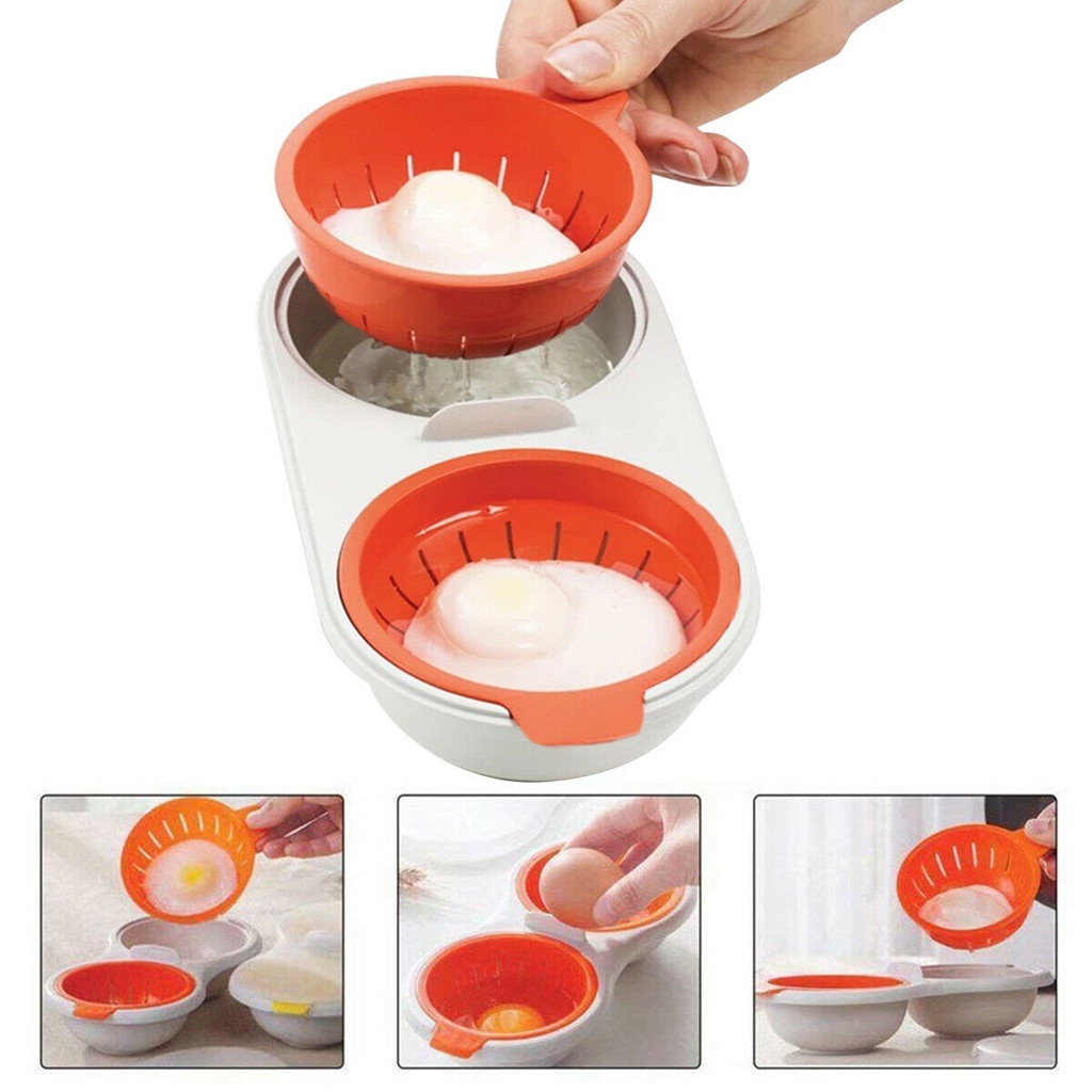 Egg Steamer For Microwave Oven Perfect Egg Poacher... – Vicedeal