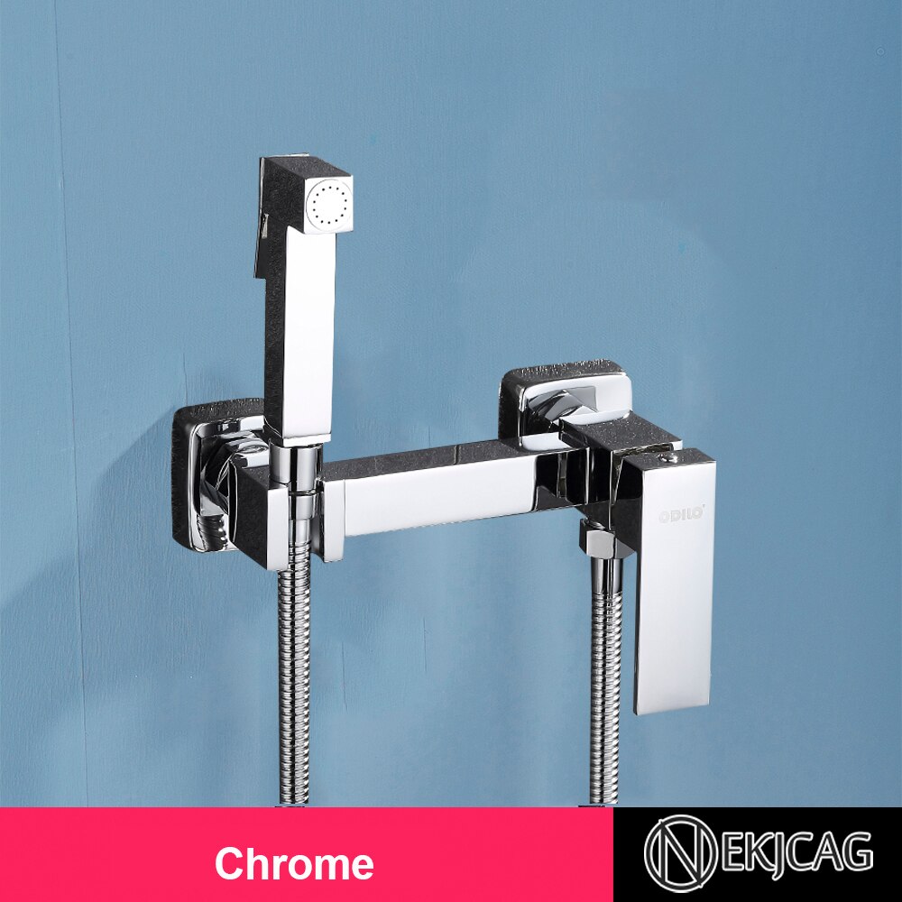 Matte Black BatroomBidet Shower Faucets Brass and ... – Vicedeal