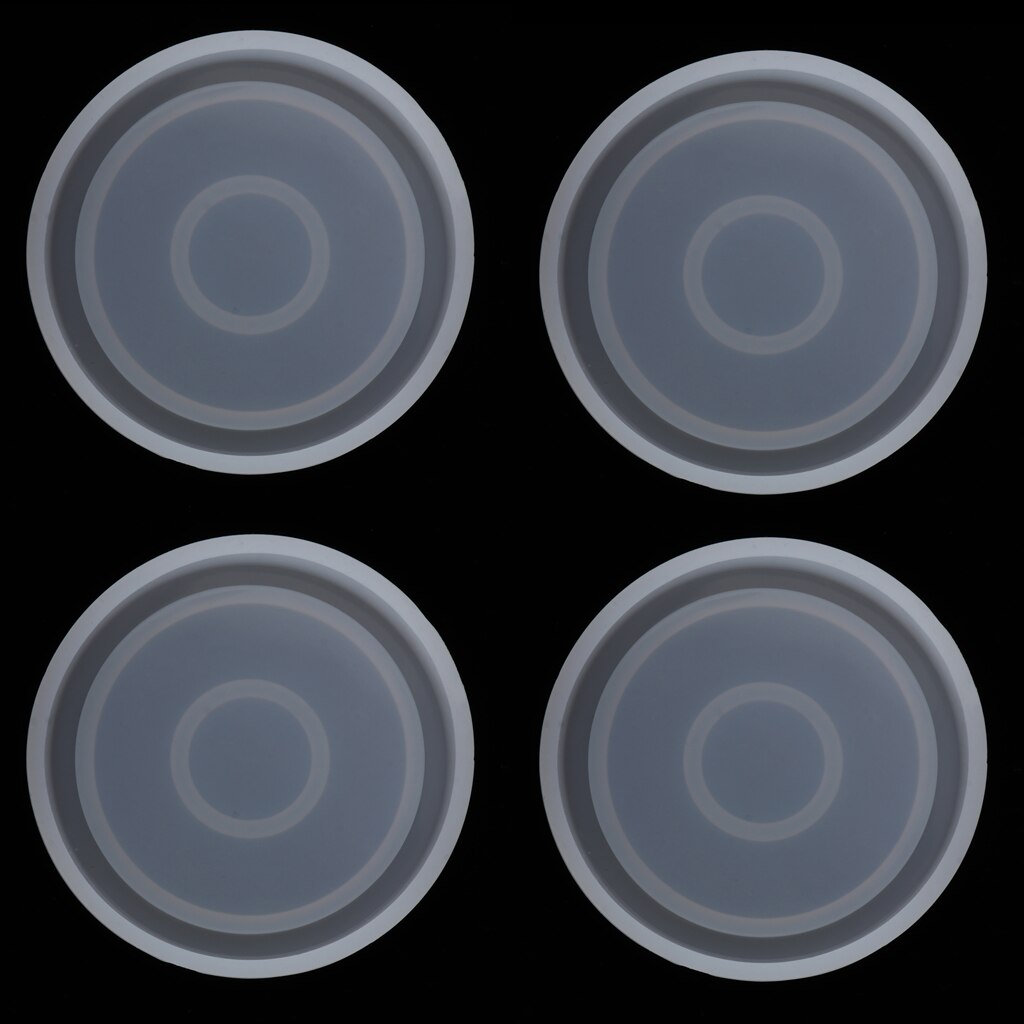 4 stykker rund diy silikone kop pad holder silicag... – Grandado