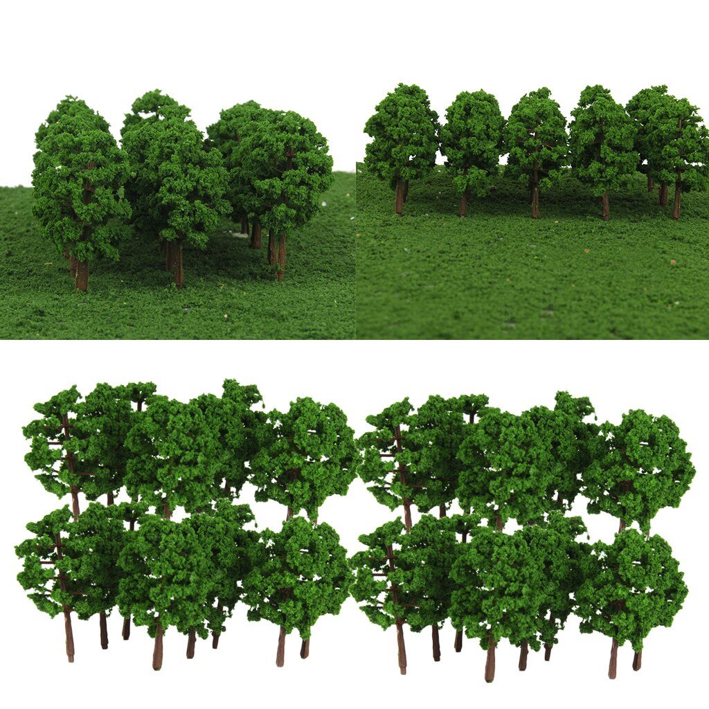80Pcs Plastic 1: 150 Model Tree Trees Model Railwa... – Vicedeal