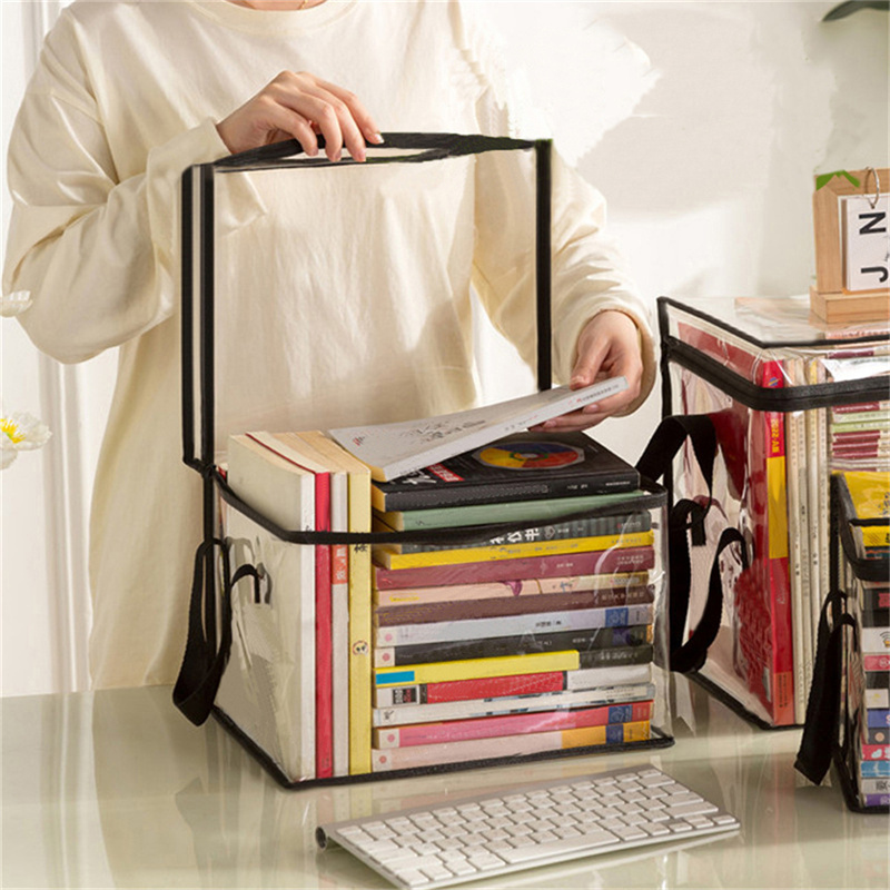 1pc multifunctional transparent book storage bag, ... – Grandado