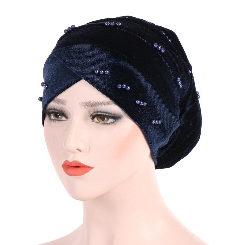 Pearl Velvet inner hijab caps muslim headdress wom... – Grandado