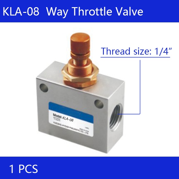 KLA-0 8 1/4 "Speed Control One-Way Gasklep Pneumat... – Vicedeal