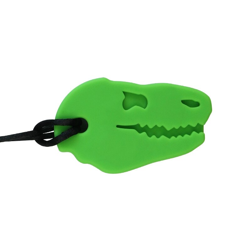 Siliconen Dino Bite Chew Ketting Coolste Dinosauru... – Grandado