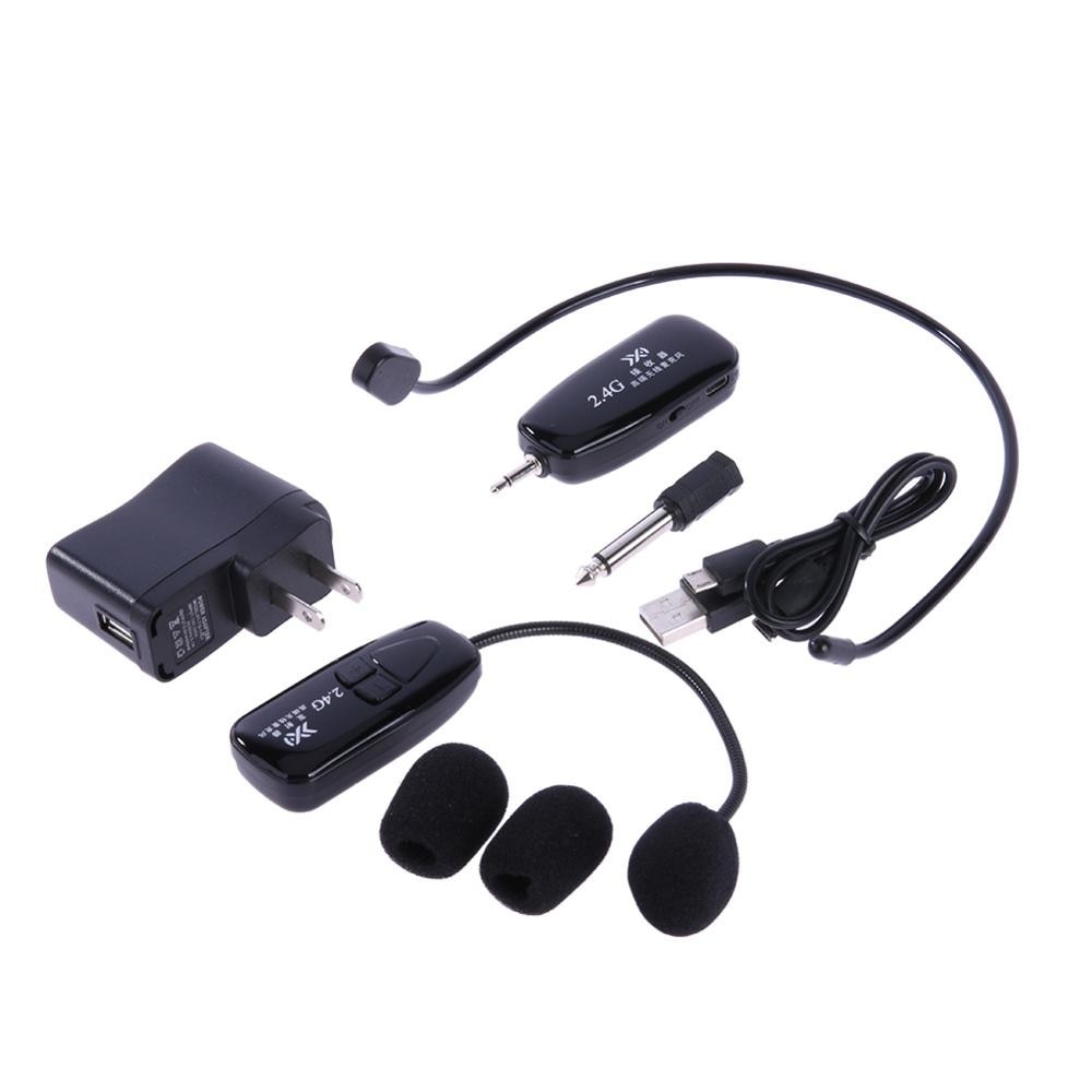2.4G Wireless Microphone Speech Headset Megaphone ... – Grandado
