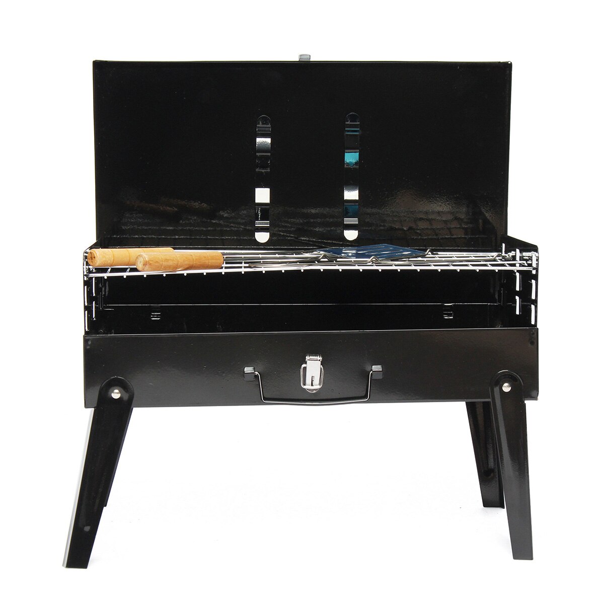 Portable BBQ Barbecue Grills Burner Oven Outdoor G... – Grandado