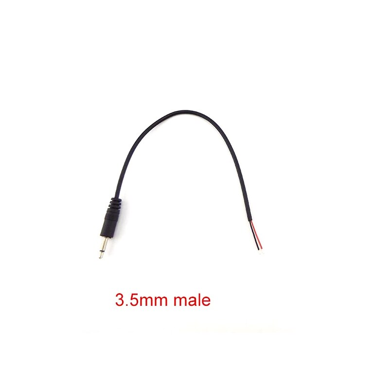 1Pcs/5Pcs 25Cm 2.5Mm 3.5Mm Mono Connector Kabel Ma... – Grandado