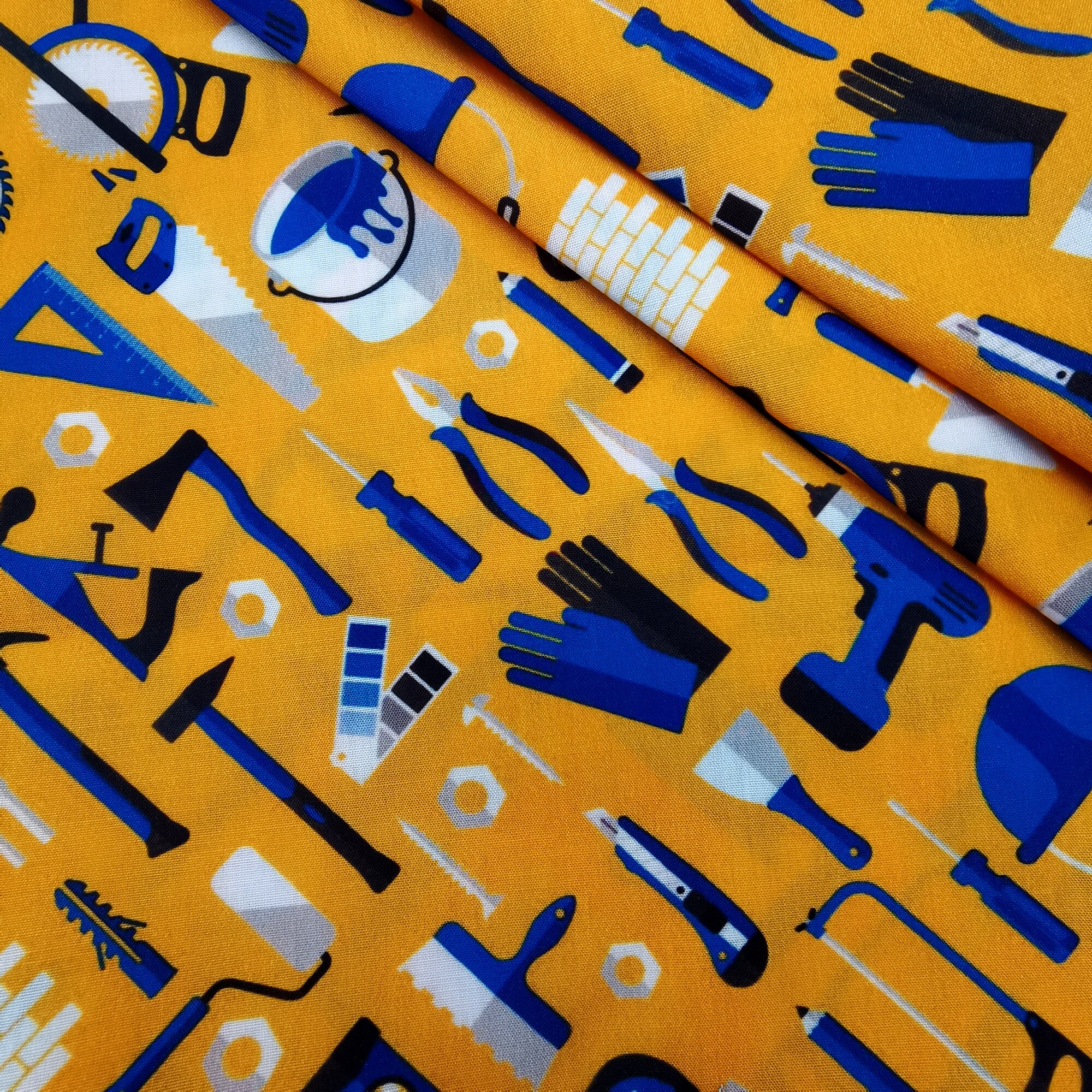 50*145cm Tool Series 100% Cotton Fabric Patchwork ... – Vicedeal