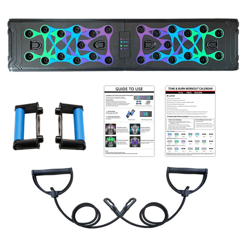 Opvouwbare Met Elastiekjes Abs Push Ups Stands Boa... – Vicedeal