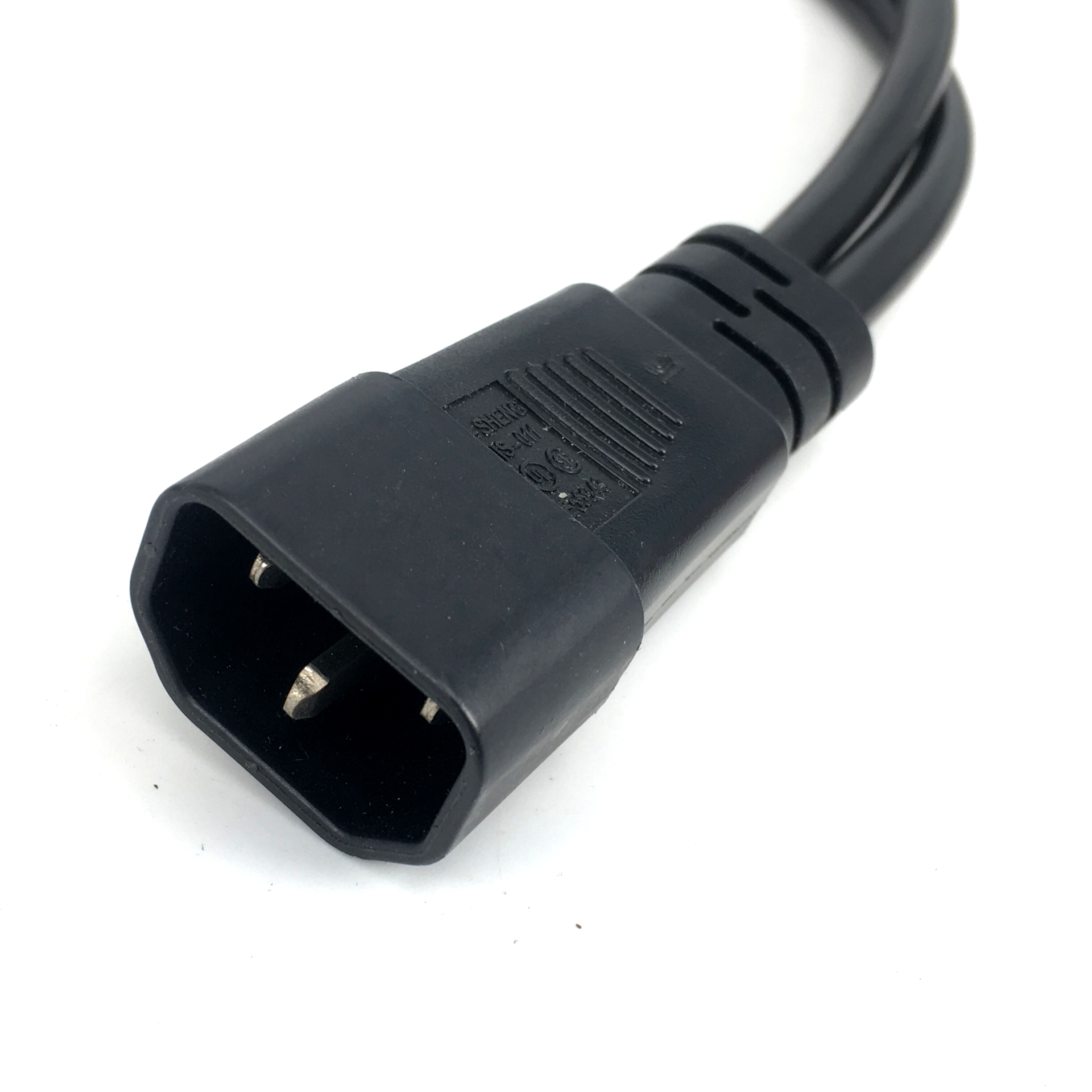 Up Angle Power Y Type Splitter Cable Single IEC 32... – Grandado