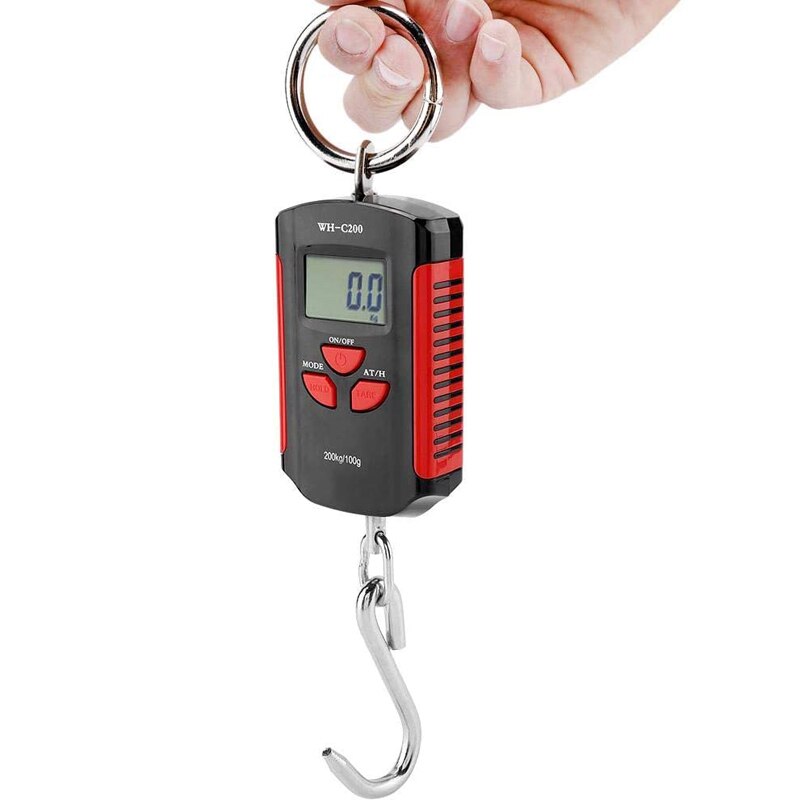 200kg 100g Portable Heavy Duty Digital Hanging Sca... – Vicedeal