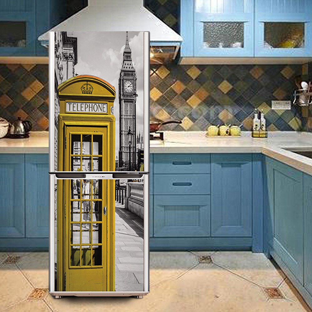 Vinyl Self Adhesive Kitchen Fridge Sticker Refrige... – Vicedeal