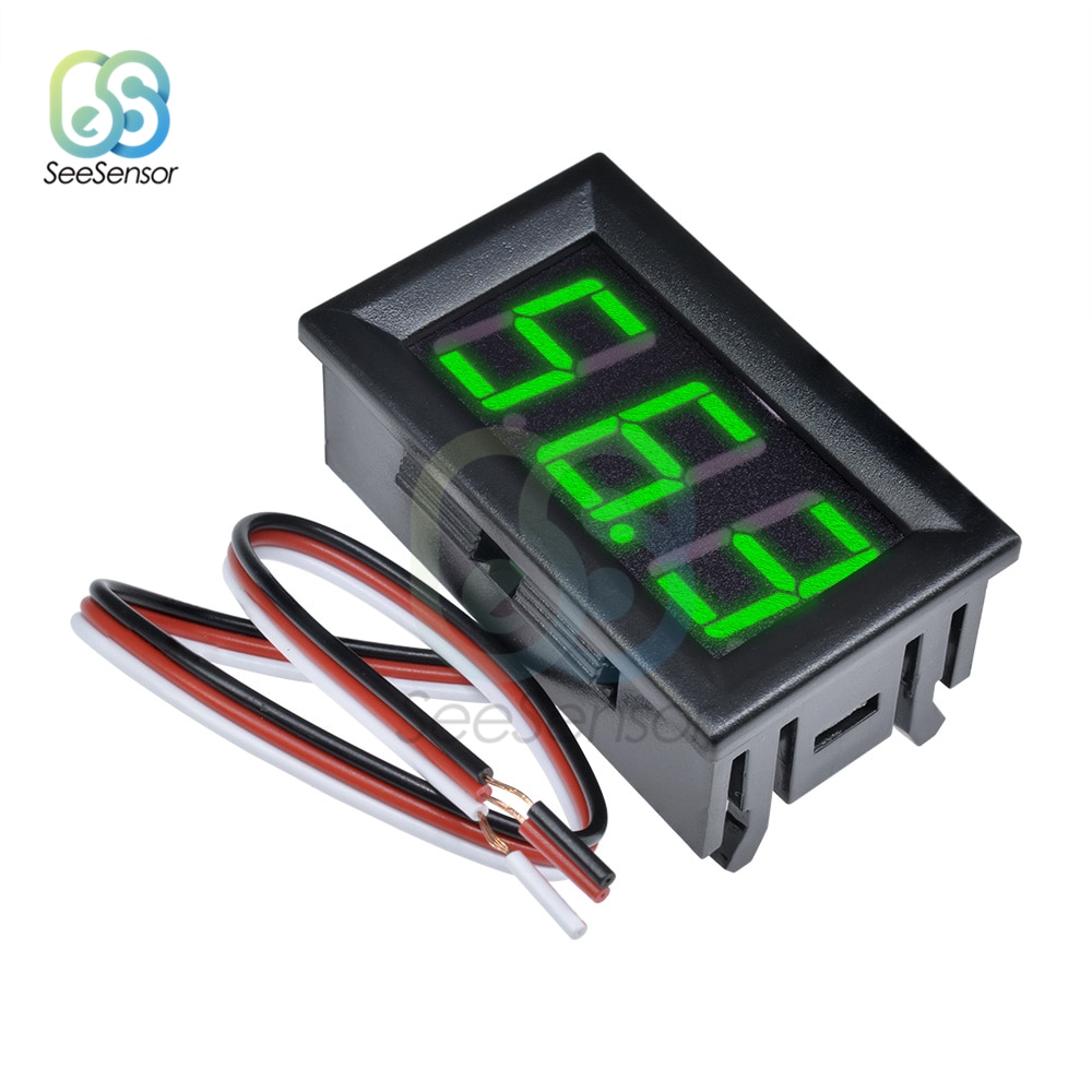 DC 0V to 99.9V Mini Digital Voltmeter LED Voltage ... – Grandado