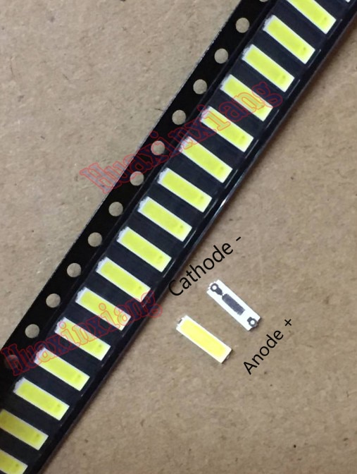 100PCS/Lot Lextar SMD LED 7020 3V 0.5W 50LM Cool W... – Grandado